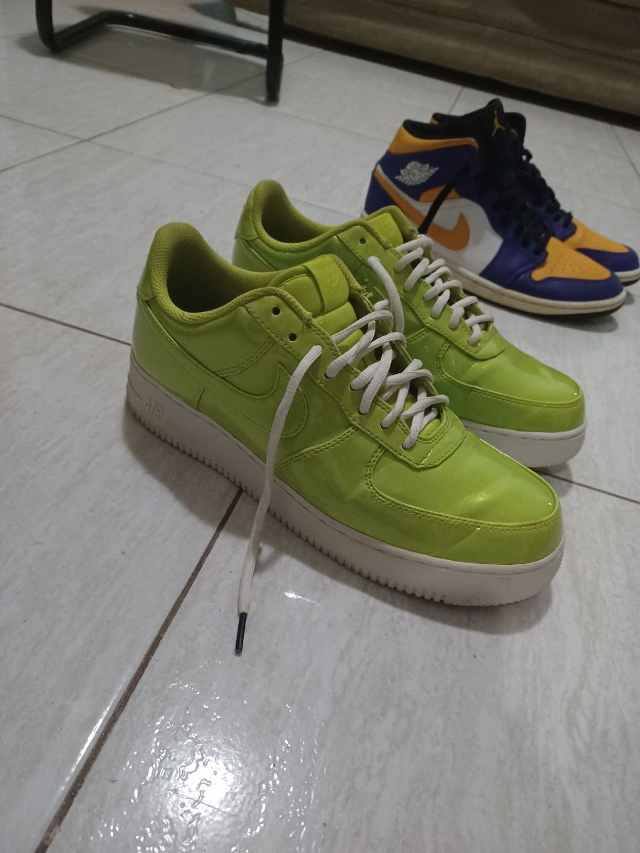 Nike Air Force 1 Cyber Lvl08 Edição Limitada Cor Verde, Direto Dos Eua ...