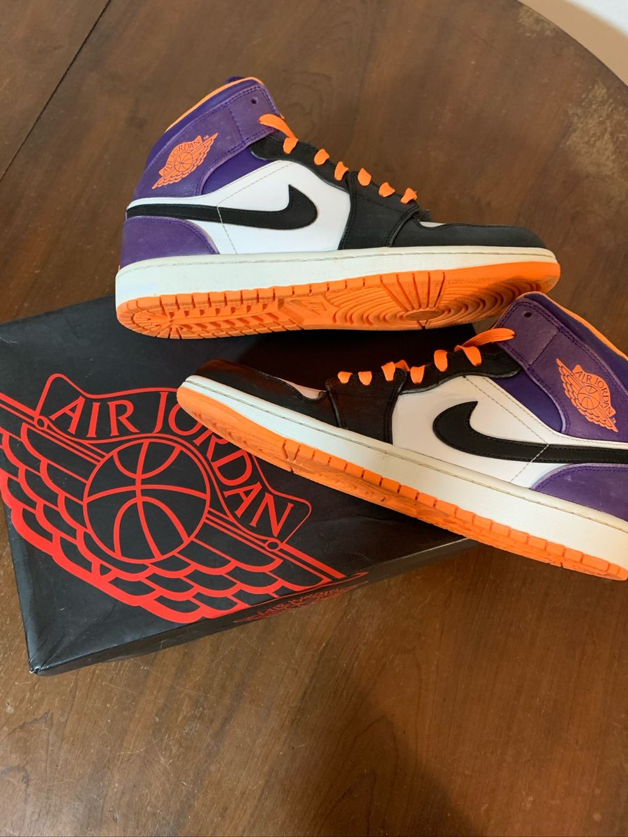 Nike Air Jordan 1 Phoenix Suns Original | Tênis Masculino Nike Usado ...