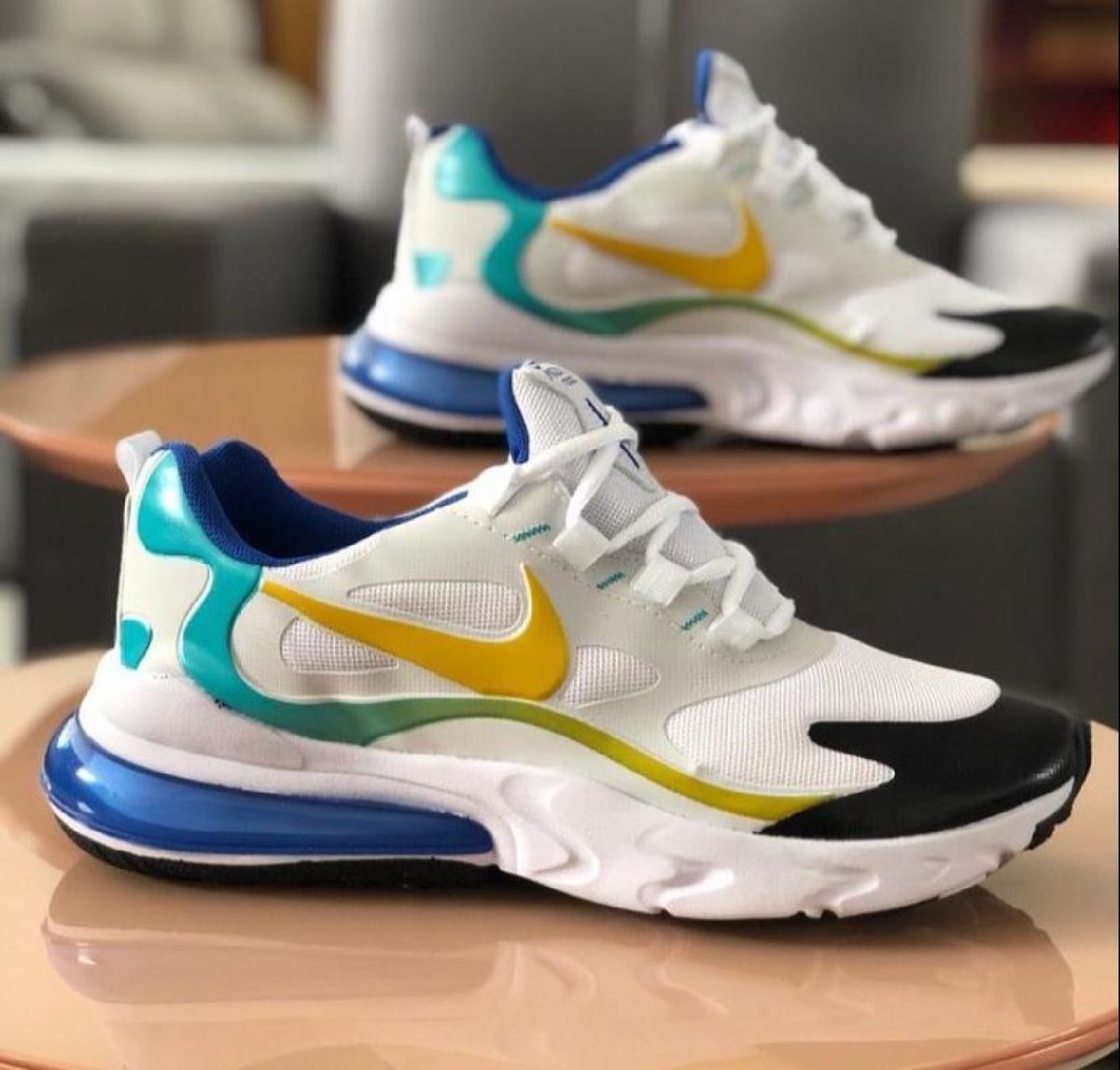 Nike Air Max 270 React Colorido | Tênis Masculino Nike Nunca Usado ...