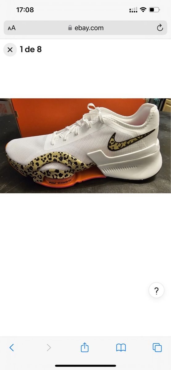 Nike Air Zoom Superrep 3 Low Leopard Tam 37 | Tênis Feminino Nike Usado ...
