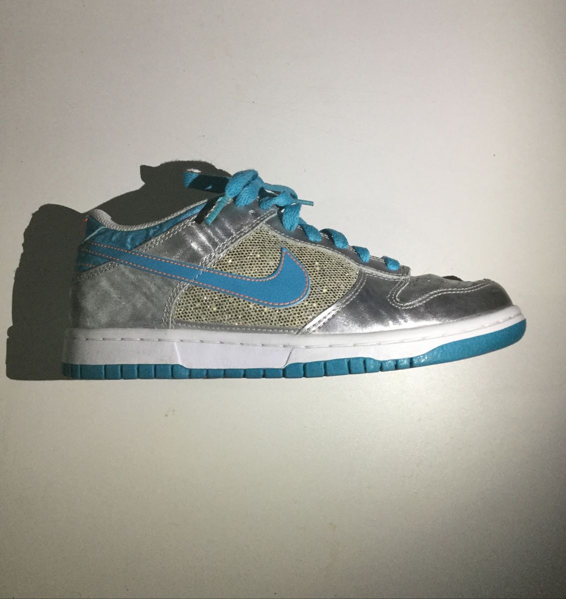 Nike Dunk Low 6.0 Prata | Tênis Feminino Nike Usado 56452960 | enjoei