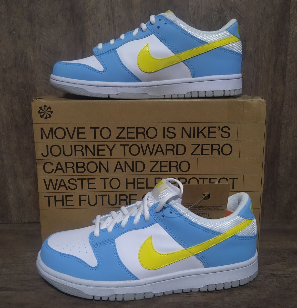 Nike Dunk Low Gs Homer Simpson - 38 | Tênis Masculino Nike Nunca Usado ...