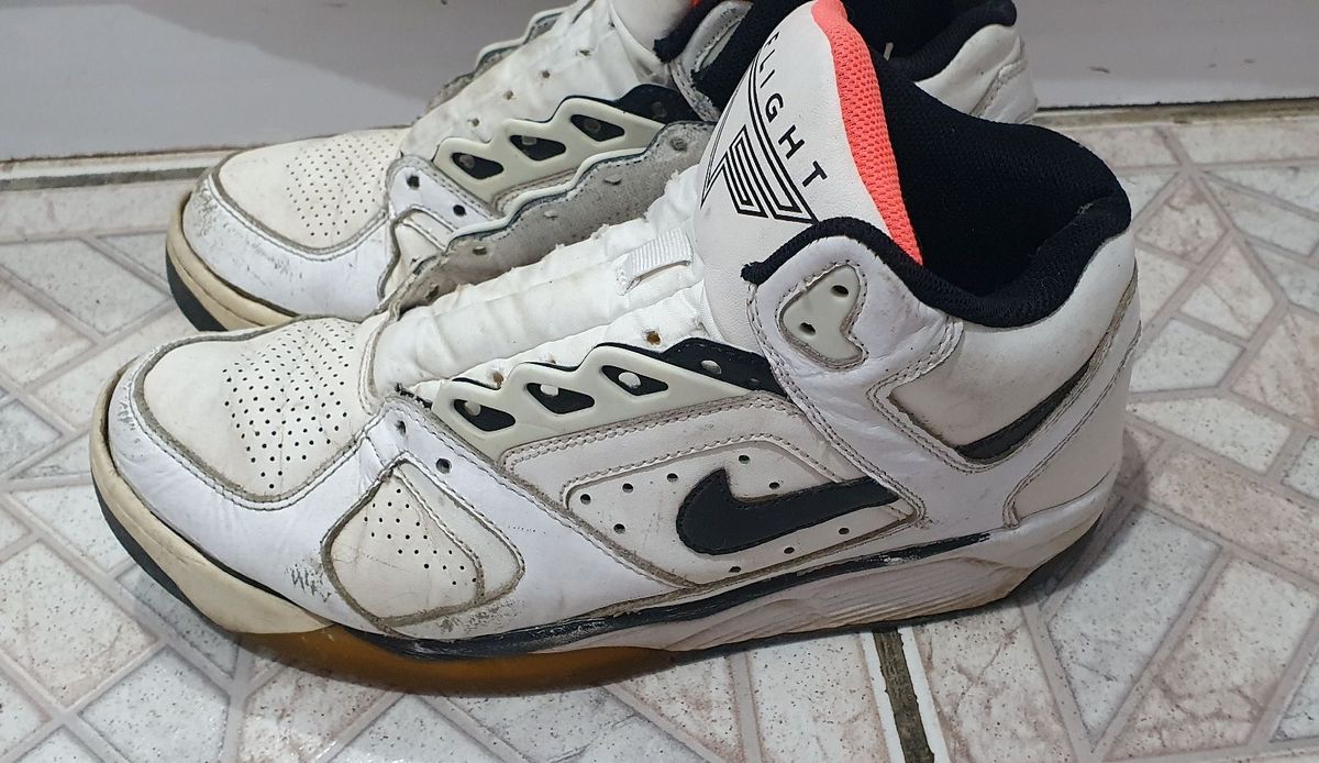Nike Flight Anos 80 Vintage Raridade | Tênis Masculino Nike Usado ...