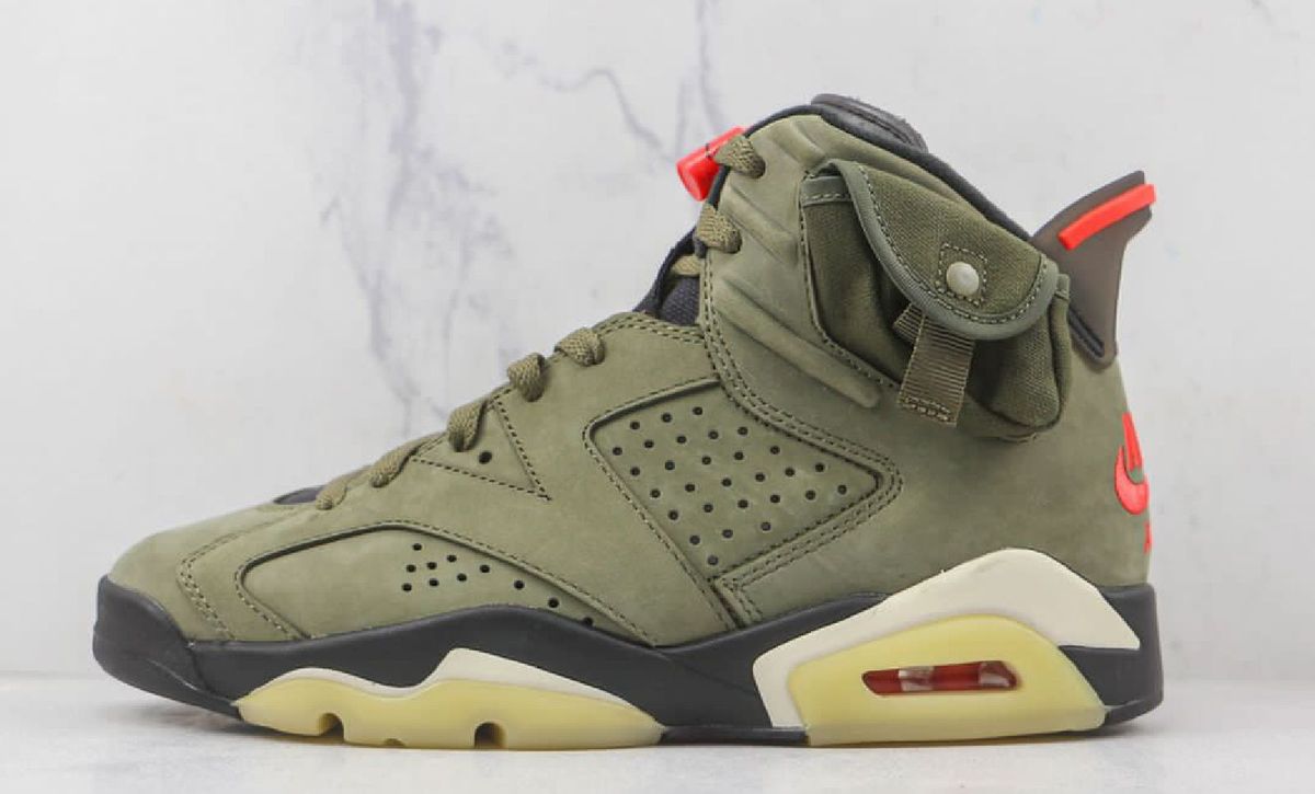 Nike Jordan 6 Travis Scott | Bota Masculina Nike Nunca Usado 79205951 ...