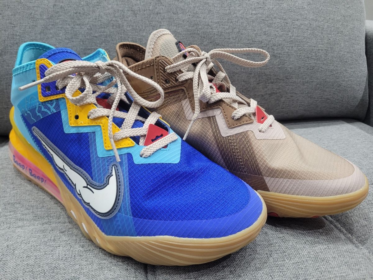 Nike Lebron 18 Low (space Jam Roadrunner X Wile E) | Tênis Masculino ...
