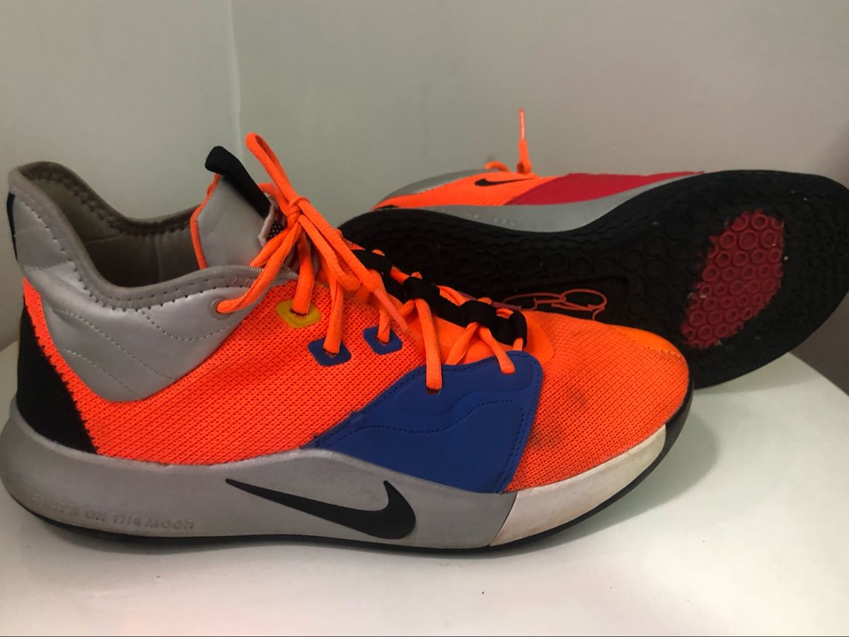 Nike Paul George 3 Nasa | Tênis Masculino Nike Usado 72604945 | enjoei