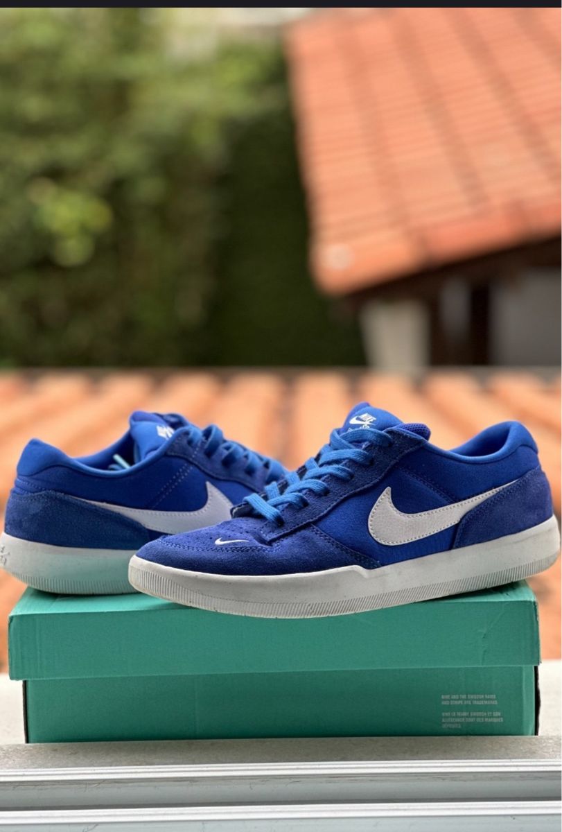 Nike Sb Force 58 Azul | Tênis Masculino Nike Sb Usado 106367375 | enjoei