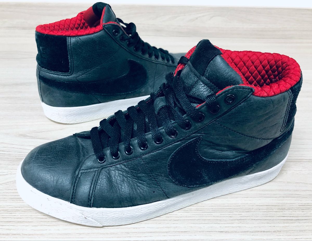 Nike Sb Zoom Black de Couro (raro) | Tênis Masculino Nike Usado ...