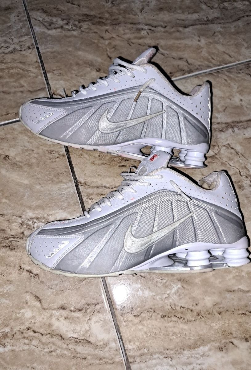 Nike Shox 4 Molas R4 Branco | Tênis Masculino Nike Usado 90320133 | enjoei