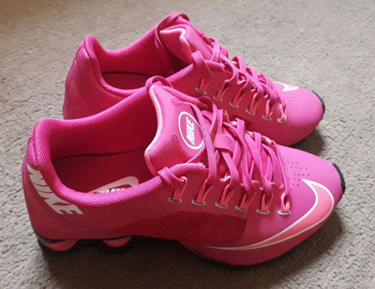 Nike Shox Rosa Lindo | Tênis Feminino Nike Usado 27213494 | enjoei