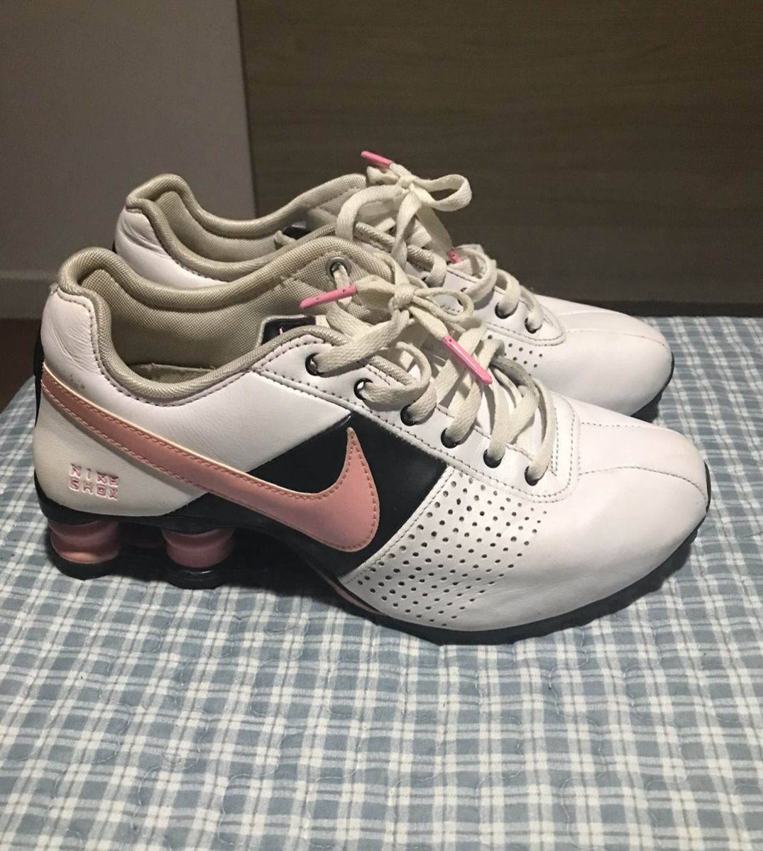 Nike Shox Rosa | Tênis Feminino Nike Usado 72178569 | enjoei