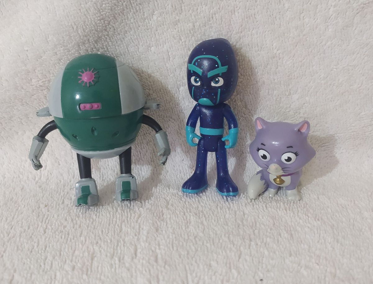 Ninja Noturno, Robo e Callie Patrulha Canina | Item Infantil Usado ...