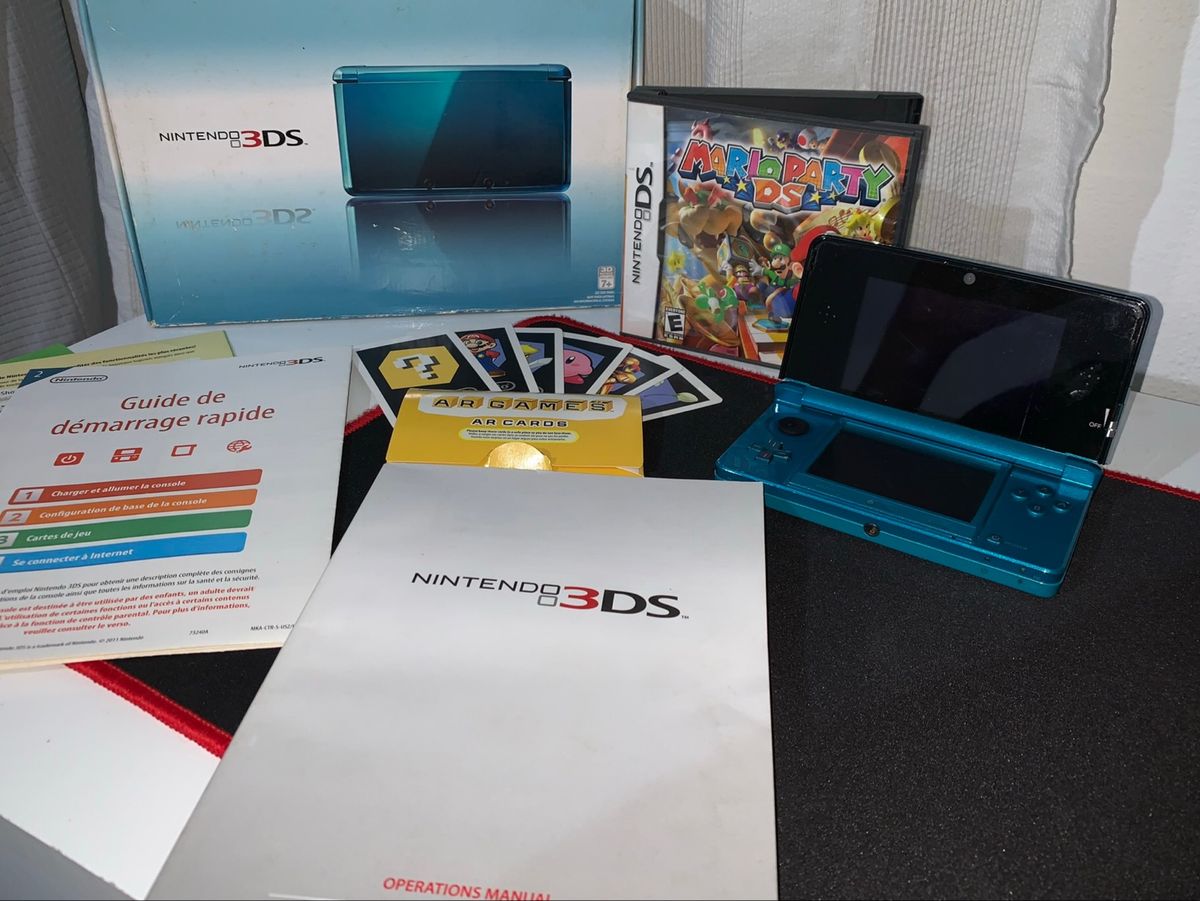 Nintendo 3ds Old Original Completo Na Caixa | Console de Videogame ...