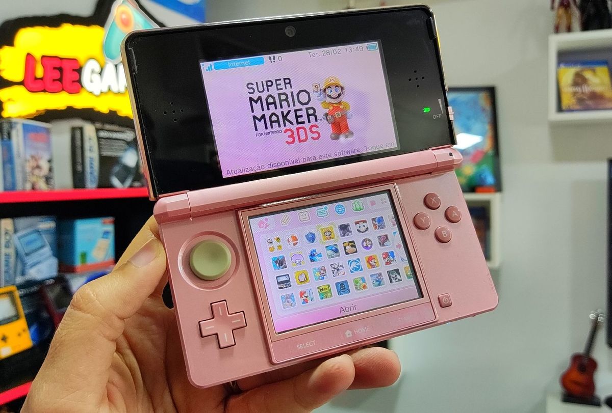 Nintendo 3ds Rose + Jogos, Caixa, Completo Impecável! | Console de Videogame Nintendo Usado ...