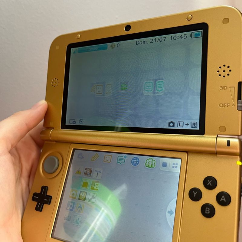 Nintendo 3ds Xl Zelda Edition Item Info Eletro Nintendo Usado 106575058 enjoei