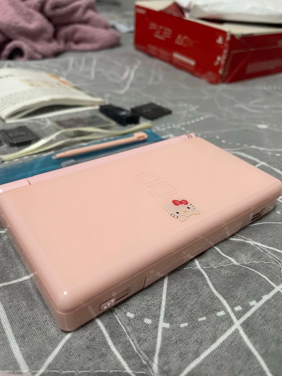 Nintendo Ds Lite Rosa Limited Edition | Console de Videogame Nintendo ...