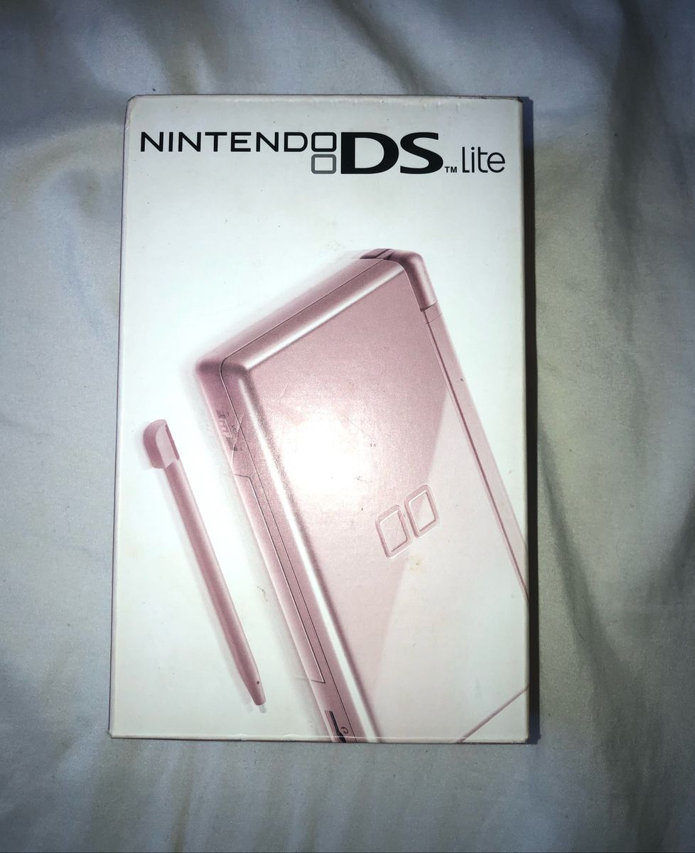 Nintendo Ds Lite Rosa Metálico | Console de Videogame Nintendo Usado ...