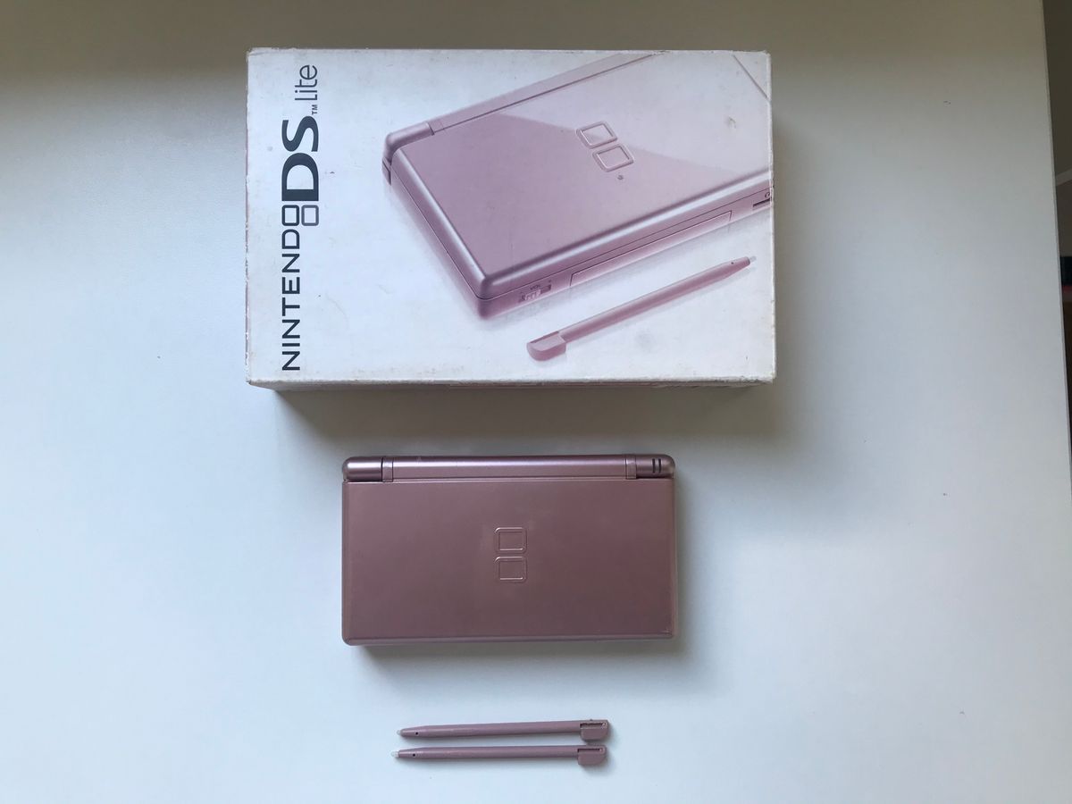 Nintendo Ds Lite - Rosa Metálico | Jogo de Computador Nintendo Usado ...