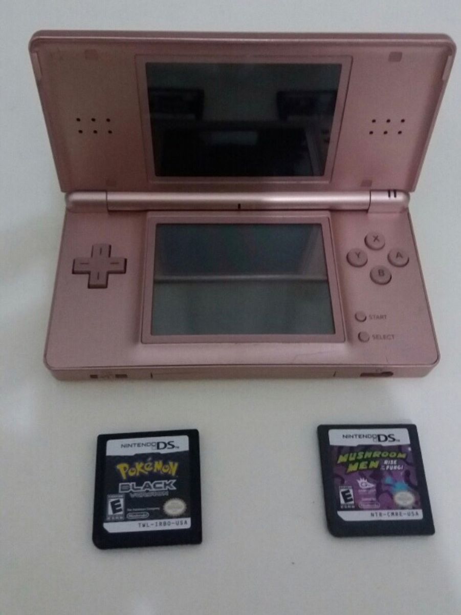 Nintendo Ds Lite Rose Edição Limitada | Jogo de Computador Nintendo ...