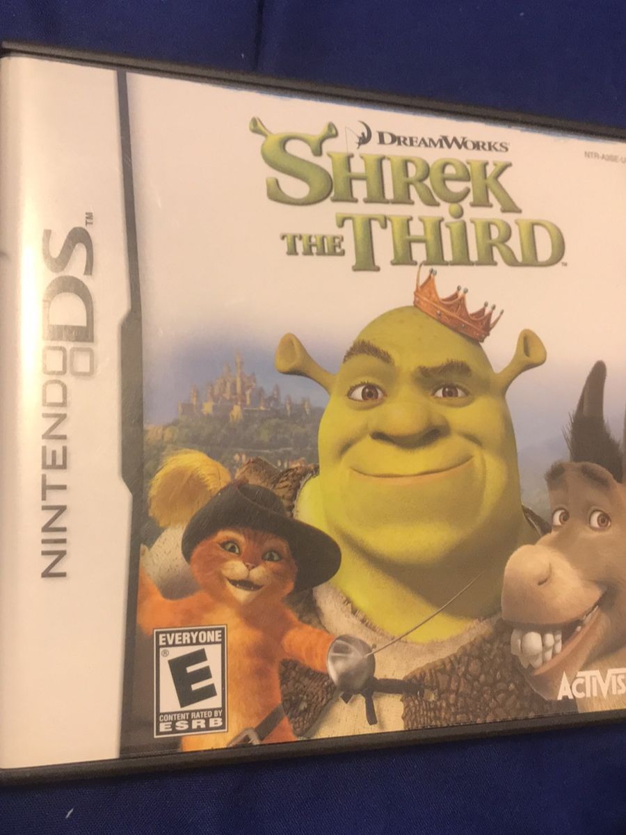 Nintendo Ds Shrek The Third | Jogo de Videogame Nintendo Usado 44517463 ...