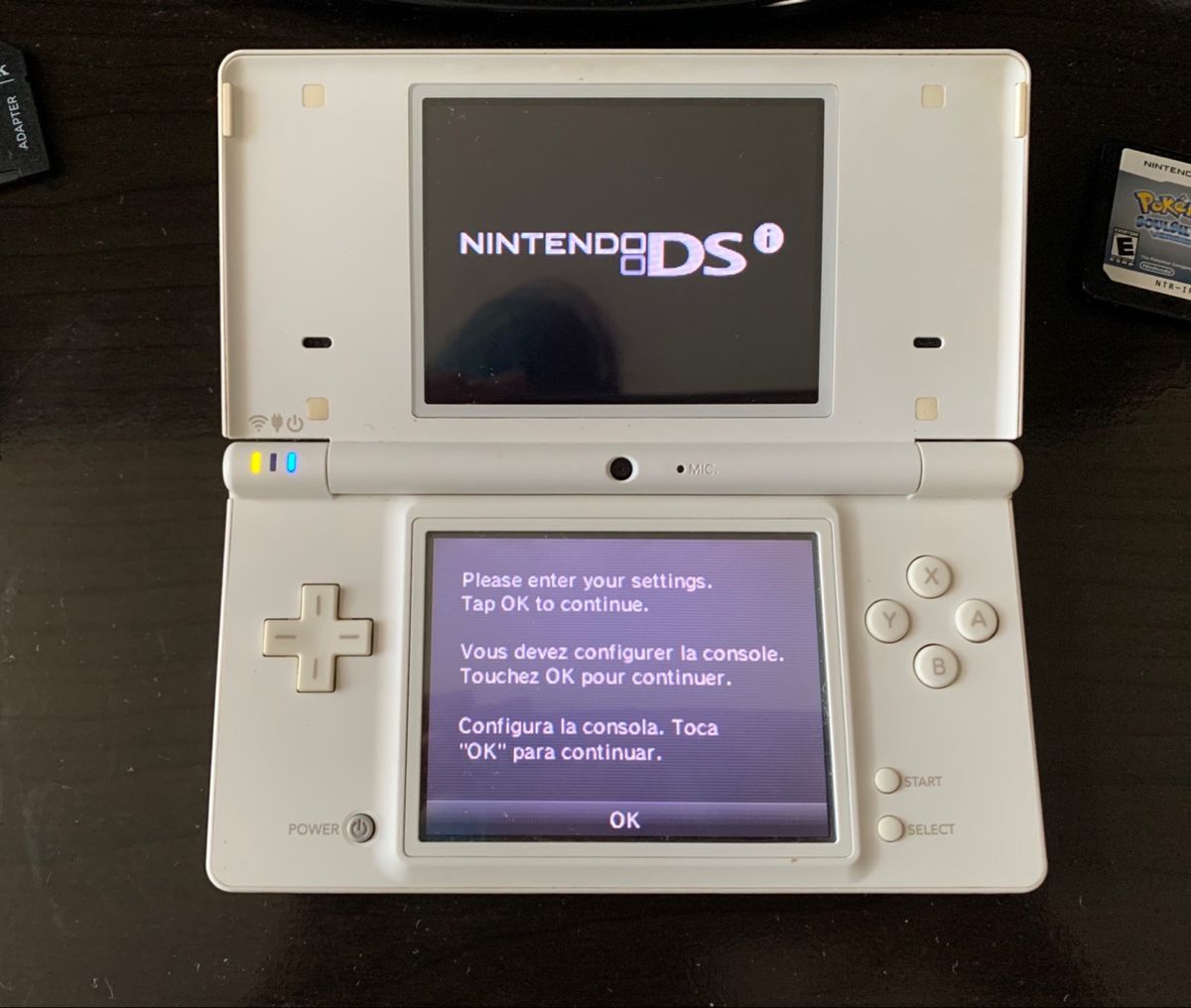 Nintendo Dsi Completo + Pokemon Soul Silver | Console de Videogame ...