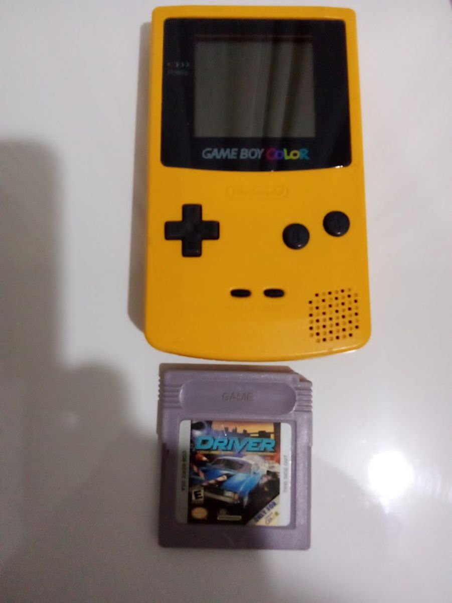 Nintendo Game Boy Color Yellow | Console de Videogame Nintendo Usado ...
