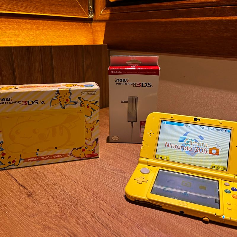 Nintendo New 3ds Xl Pikachu Yellow Edition Nintendo Usado 103257892 enjoei