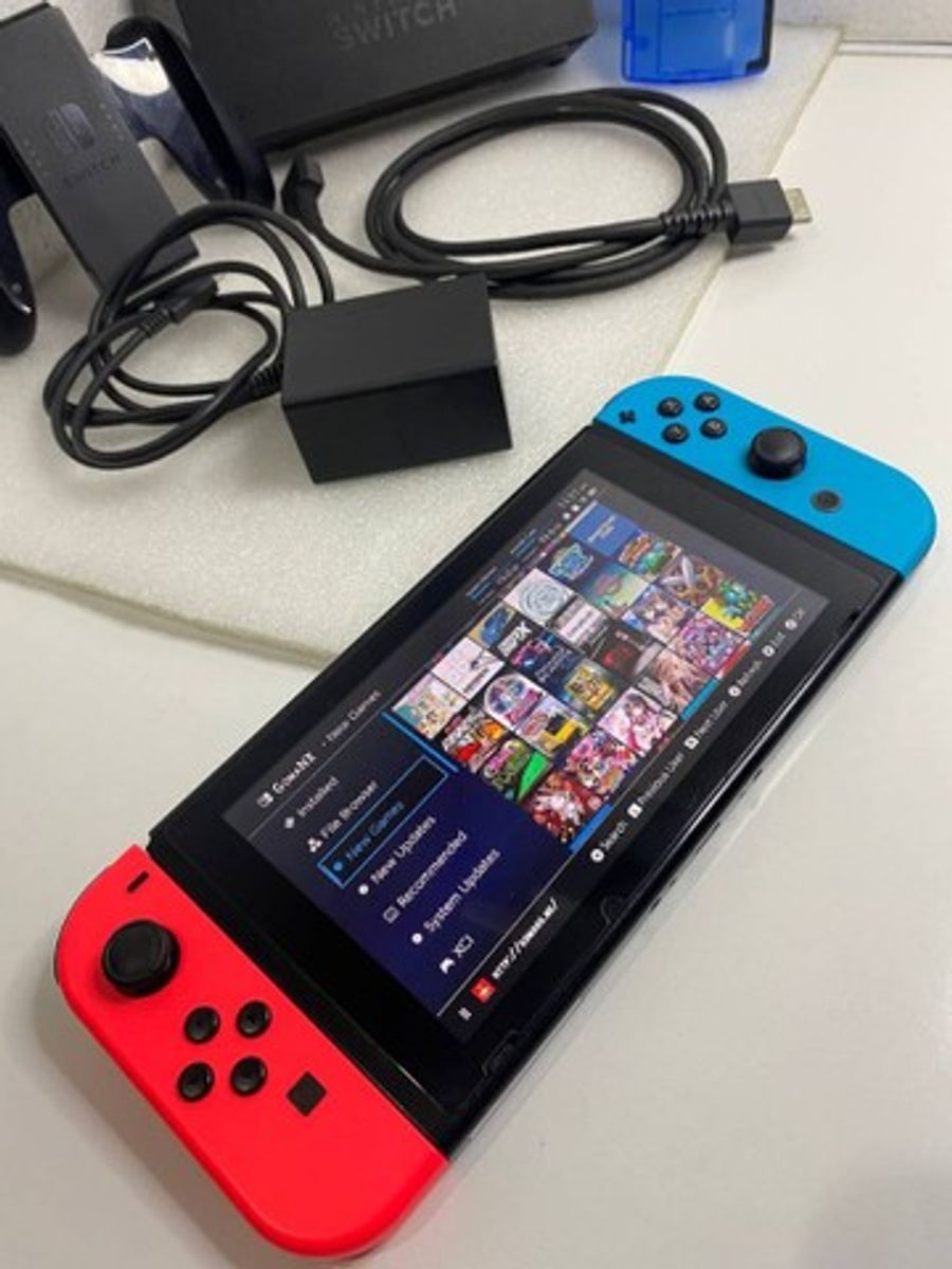 Nintendo Switch 200gb Desbloqueado | Console de Videogame Nintendo ...