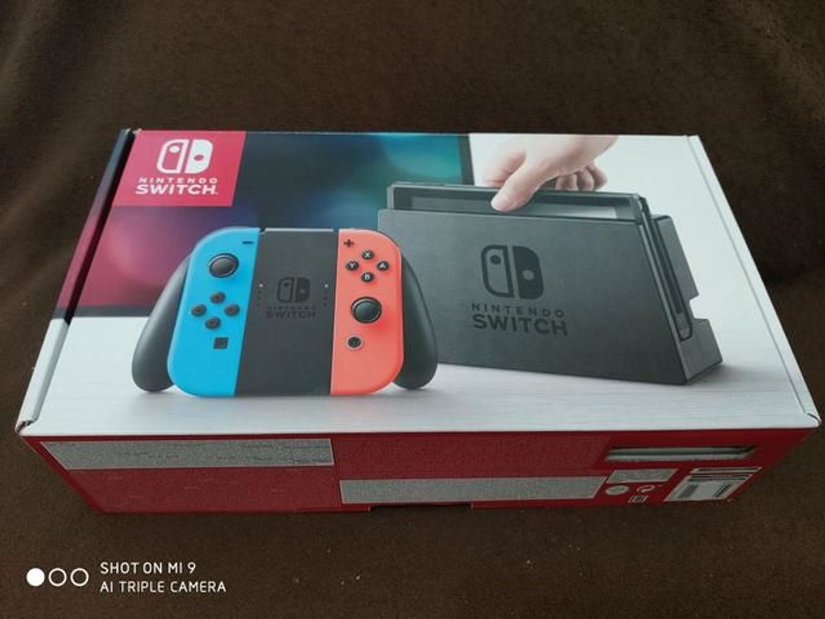 Nintendo Switch 32gb Completo 1 Jogo | Eletrodoméstico Nintendo Usado ...