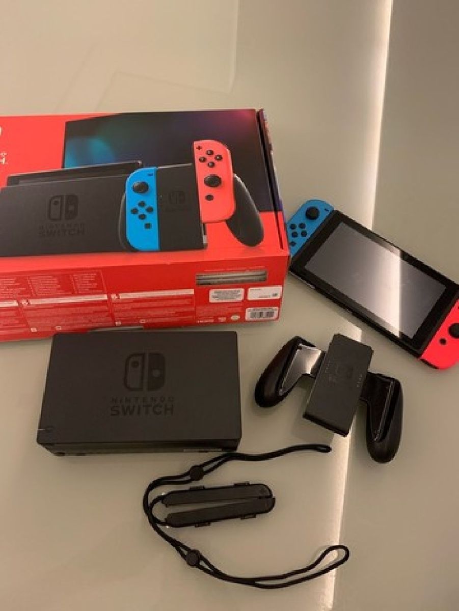 Nintendo Switch Completo | Console de Videogame Nintendo Usado 80532653 ...