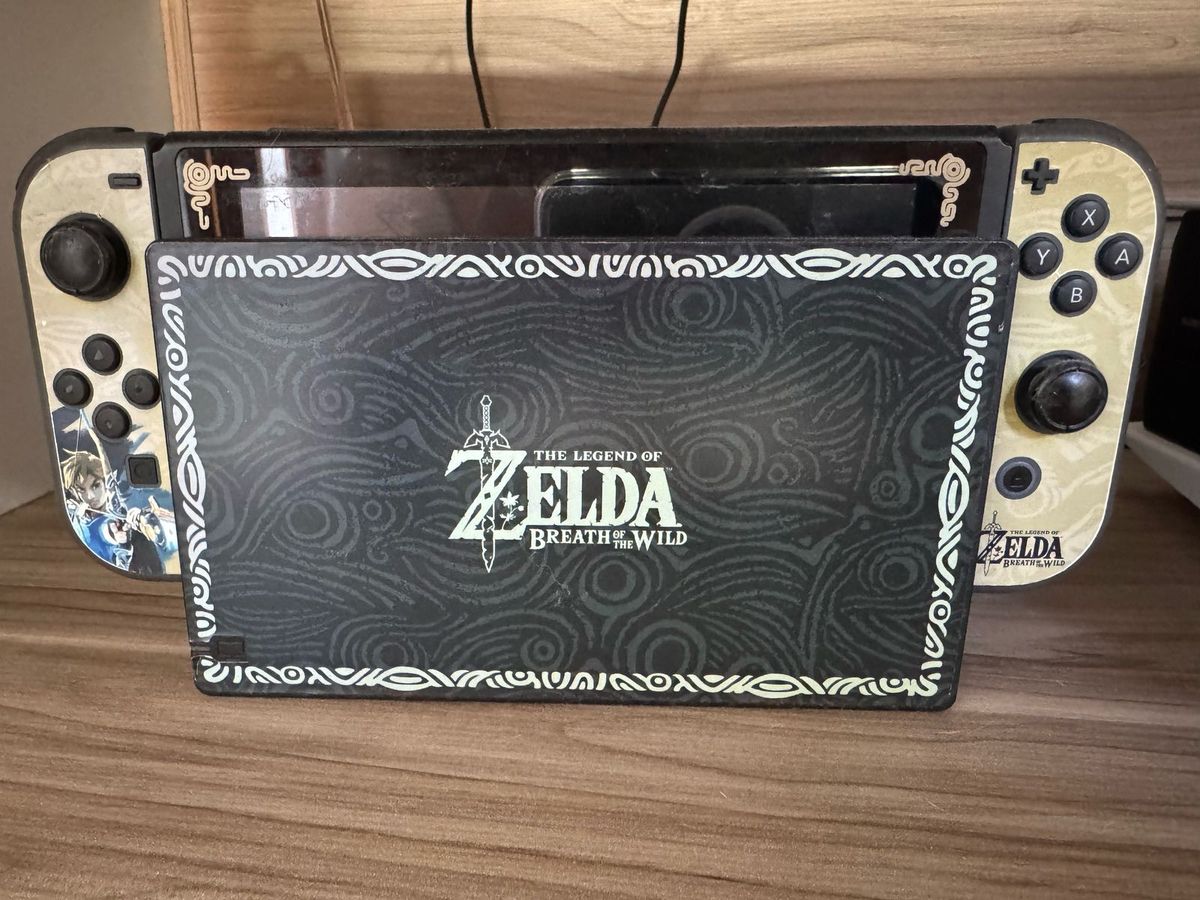 Nintendo Switch de Primeira Geração Completo - Edição Especial Zelda ...