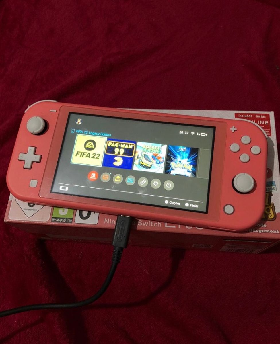 Nintendo Switch Lite | Console de Videogame Nintendo Usado 71755582 ...
