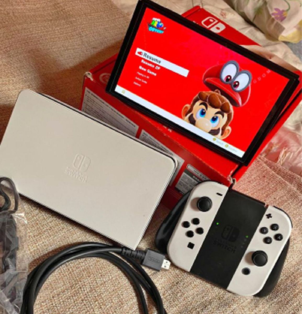 Nintendo Switch Oled Desbloqueado Original | Console de Videogame ...