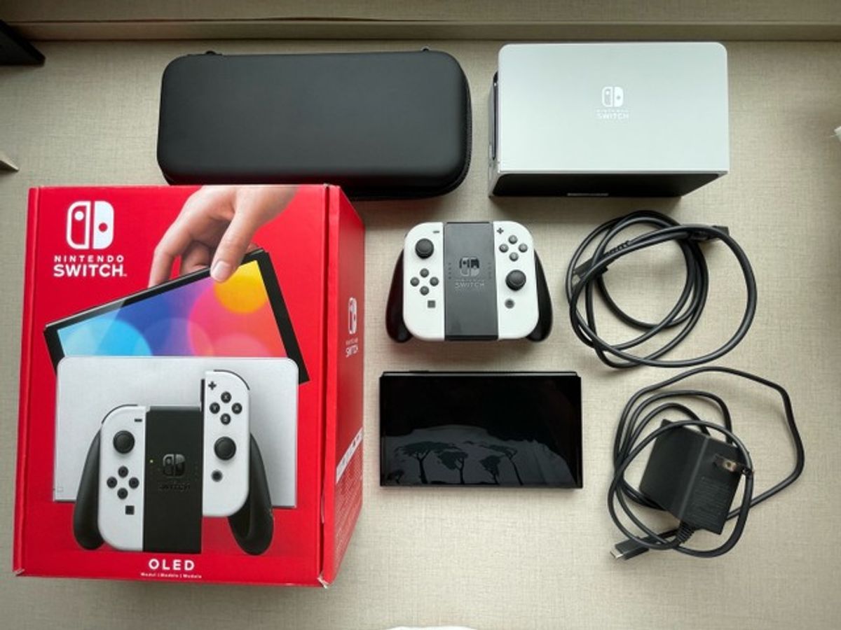 Nintendo Switch Oled | Console de Videogame Nintendo Usado 68619815 ...