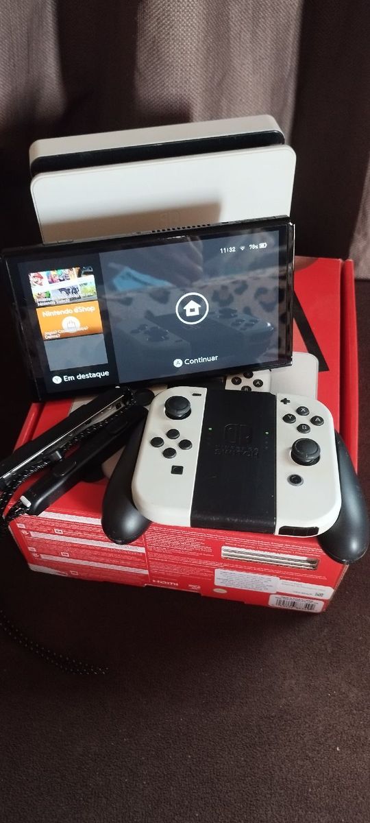 Nintendo Switch Oled | Console de Videogame Nintendo Usado 99175839 ...