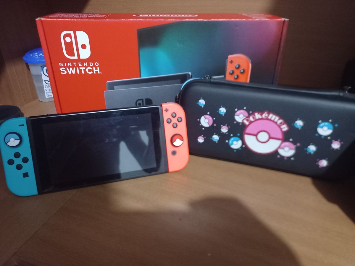 Nintendo Switch Usado em Perfeitos Estado + Caixa Original e Acessorio ...