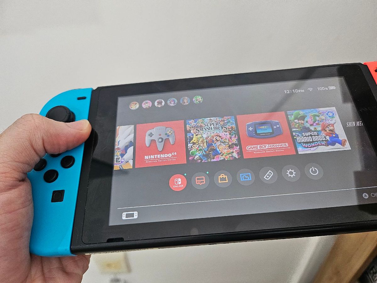 Nintendo Switch V1 Bem Conservado | Console de Videogame Nintendo Usado ...