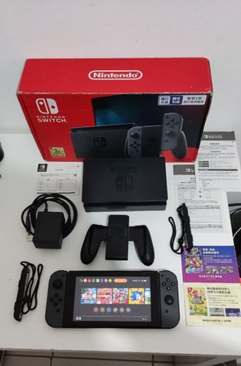 Nintendo Switch V2 Completo Desbloqueio Via Mod Chip | Console de ...