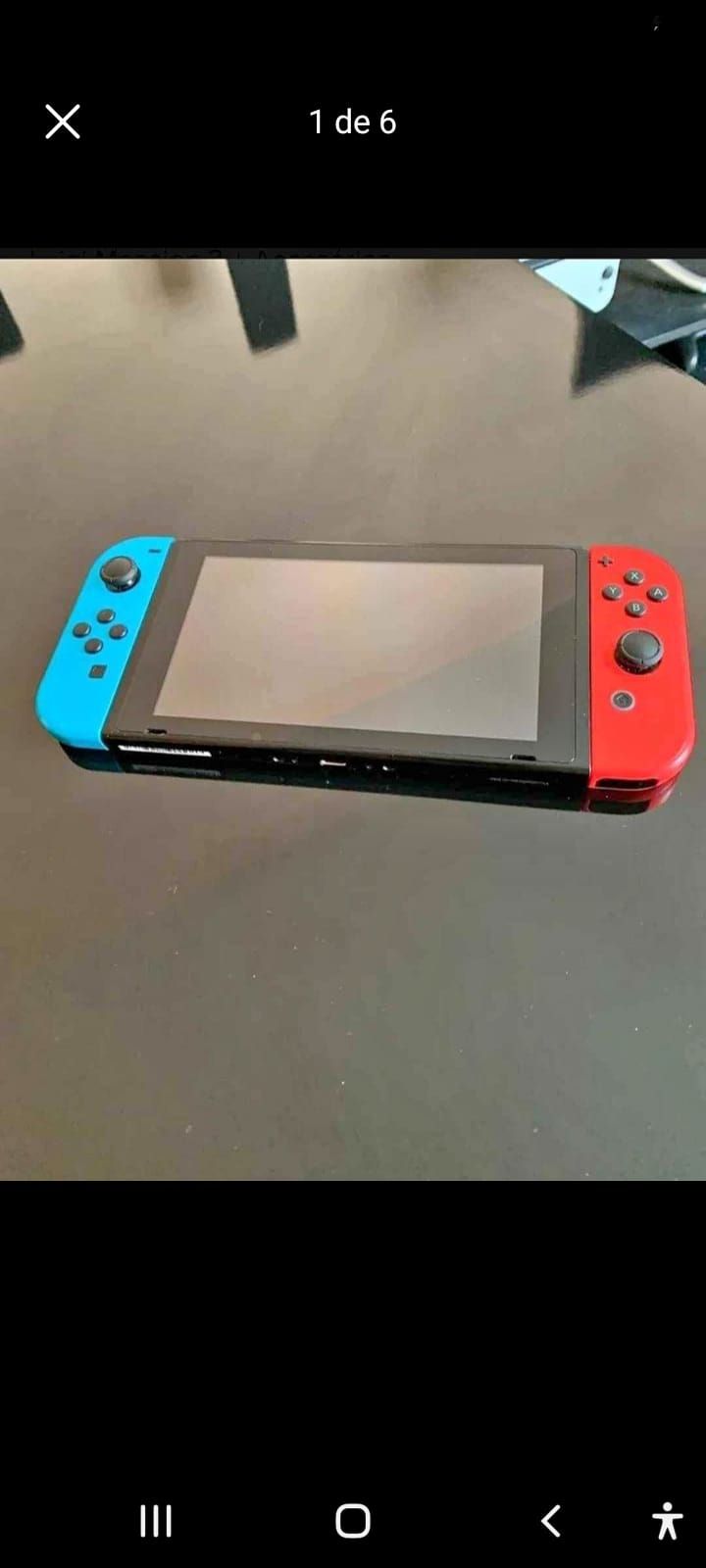 Nintendo Switch V2 Dual Color | Console de Videogame Nintendo Nunca ...