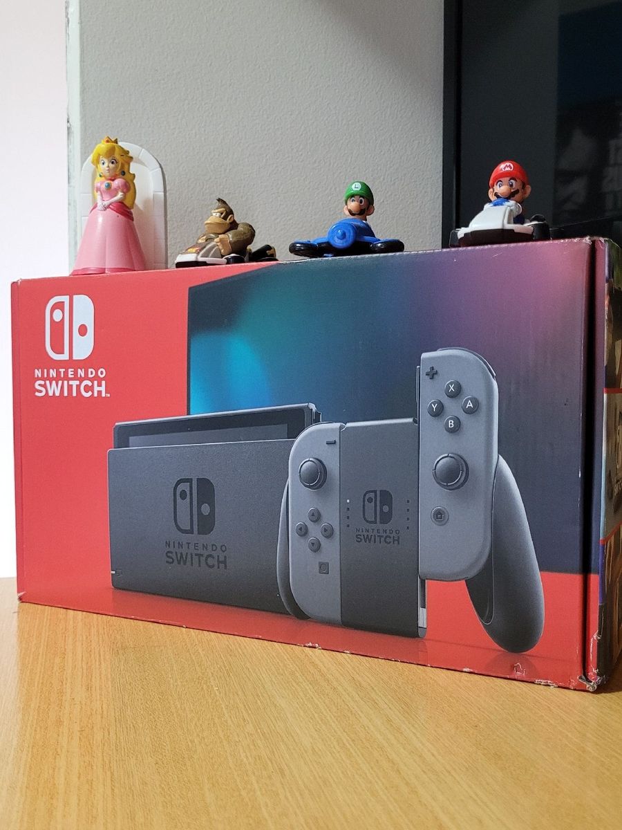 Nintendo Switch V2 Na Caixa | Console de Videogame Nintendo Usado ...
