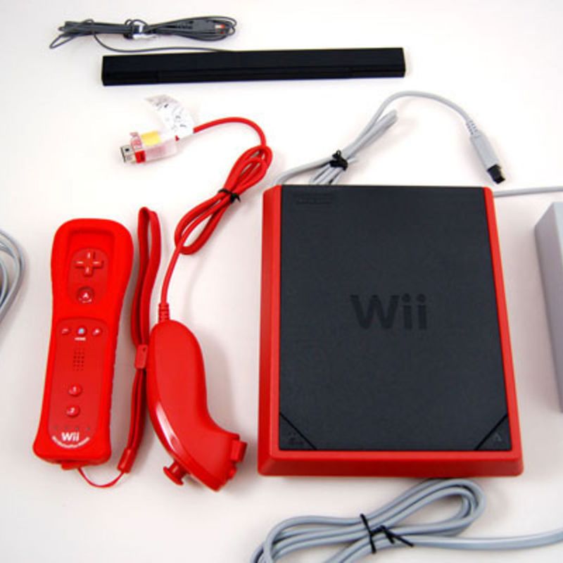 Nintendo Wii Mini Vermelho Console de Videogame Nintendo Nunca Usado 15768220 enjoei