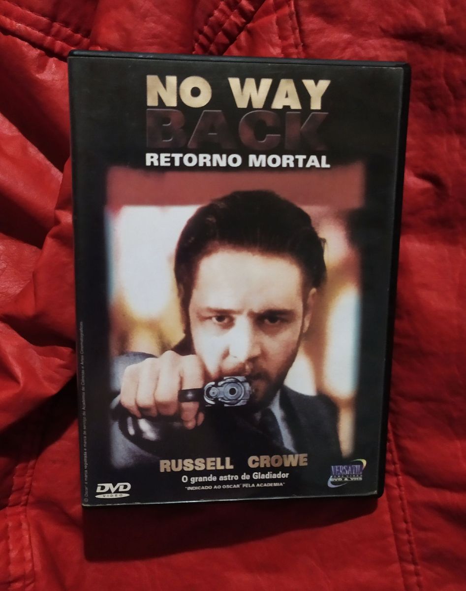 No Way Back Retorno Mortal Russel Crowe | Filme e Série Dvd Usado ...