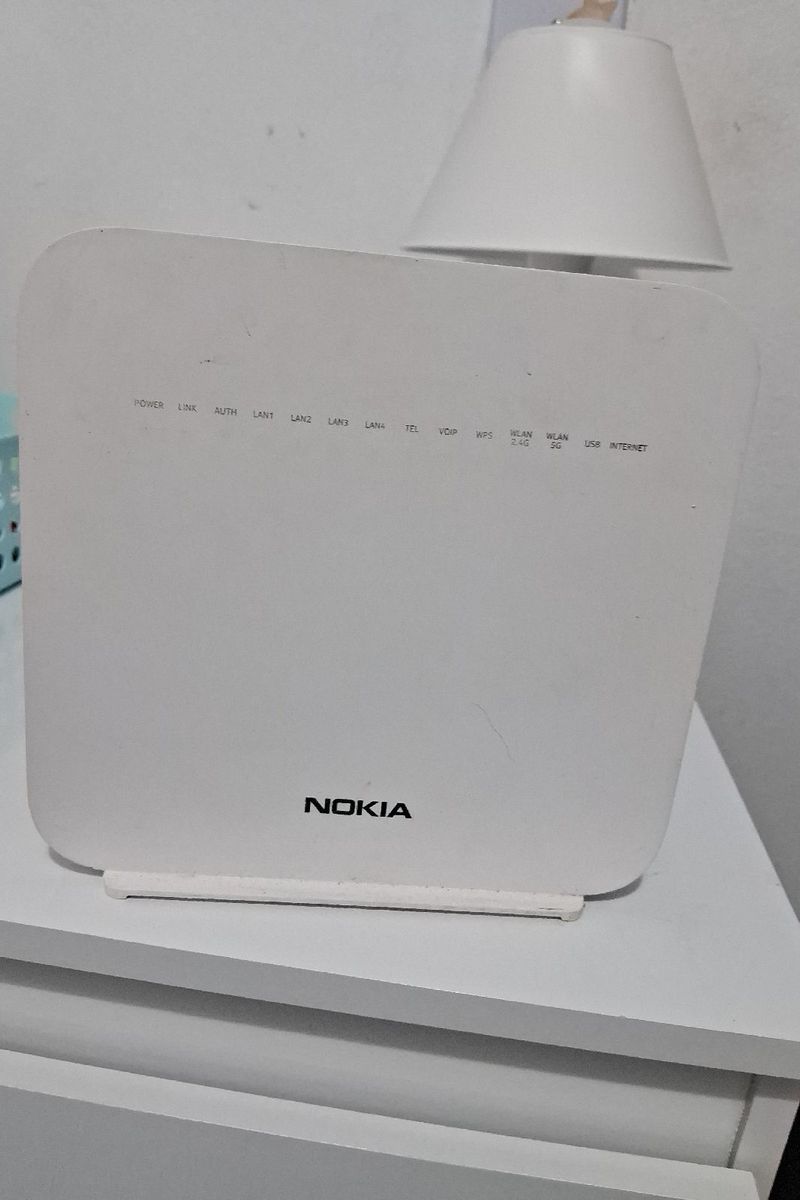 Nokia Roteador Modem Apc Onu 140 5g | Item Info & Eletro Nokia Usado ...
