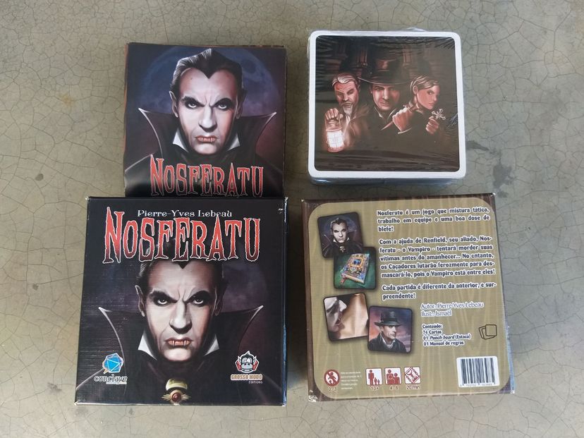 Nosferatu Card Game Conclave | Jogo de Tabuleiro Conclave Nunca Usado ...