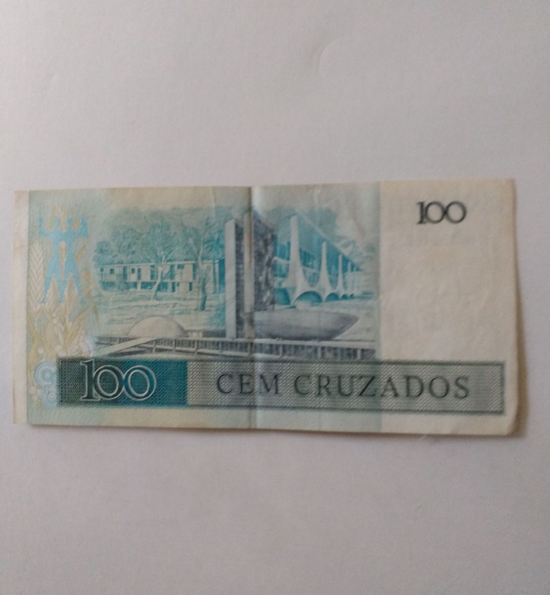 Nota Cem Cruzados | Produto Vintage e Retro Usado 54373609 | enjoei