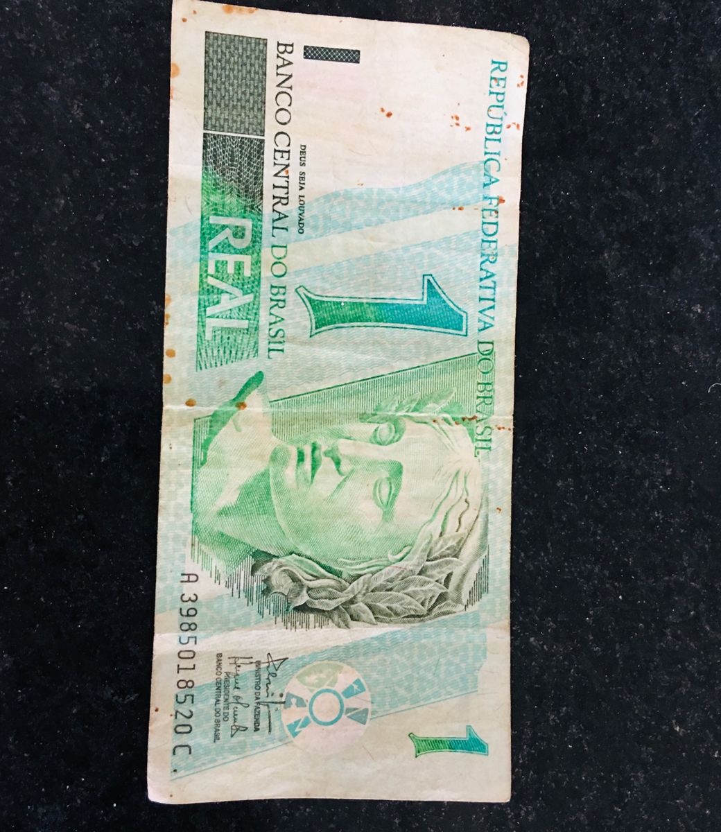 Nota de 1 Real | Produto Vintage e Retro Usado 75777329 | enjoei