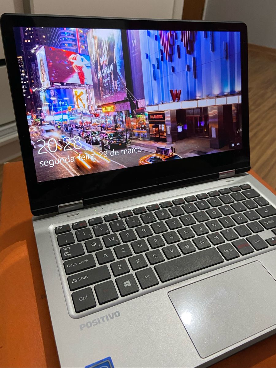Notbook 2 em 1 Vira Tablet | Computador Notebook Positivo Usado ...