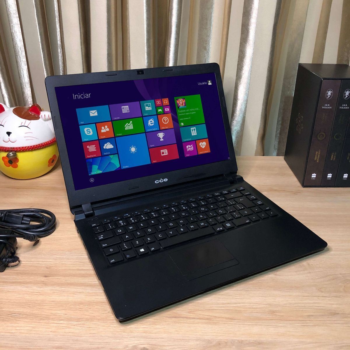 Notebook 14 Cce Ultra | Celeron R | 4gb Ram | Hd 500gb | Computador ...