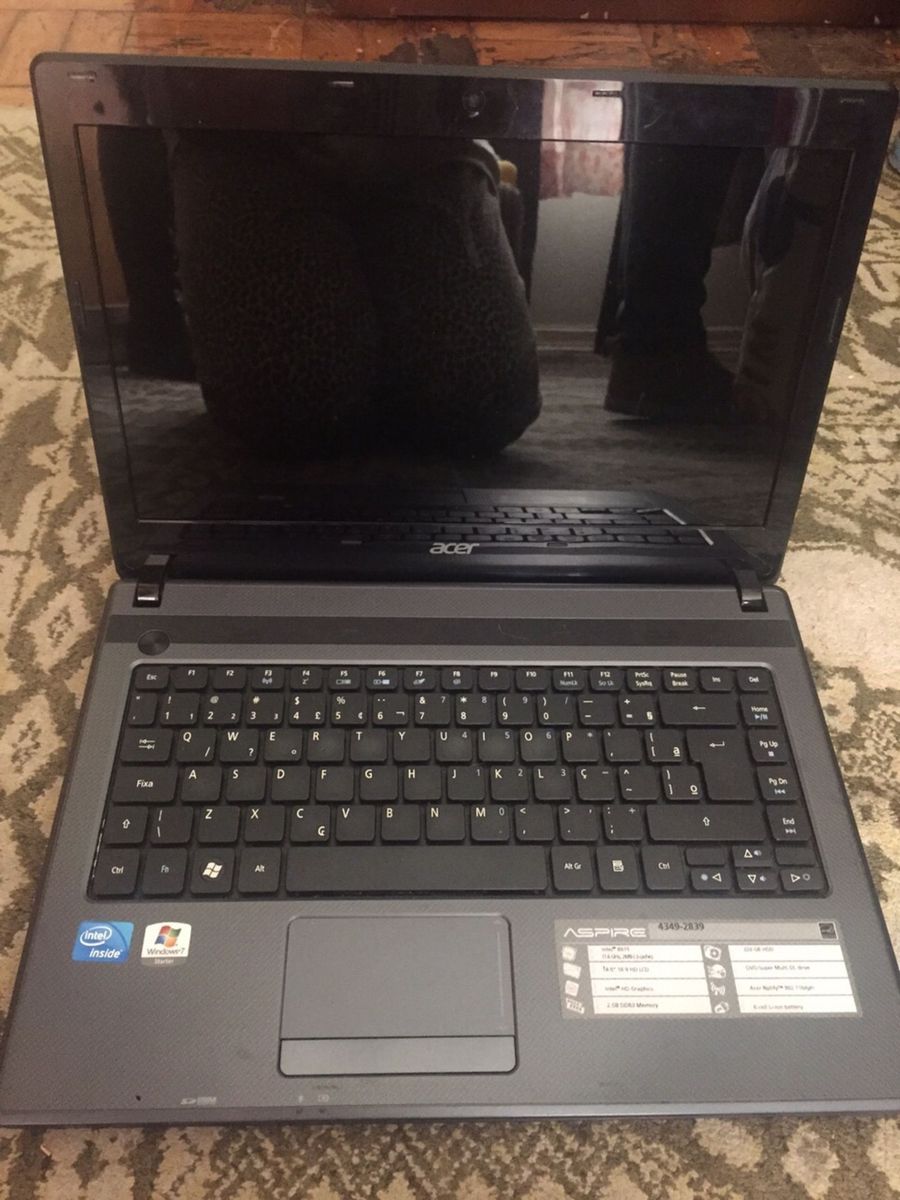 Notebook Acer Aspire 4349-2839 | Computador Notebook Acer Usado 2909205 ...