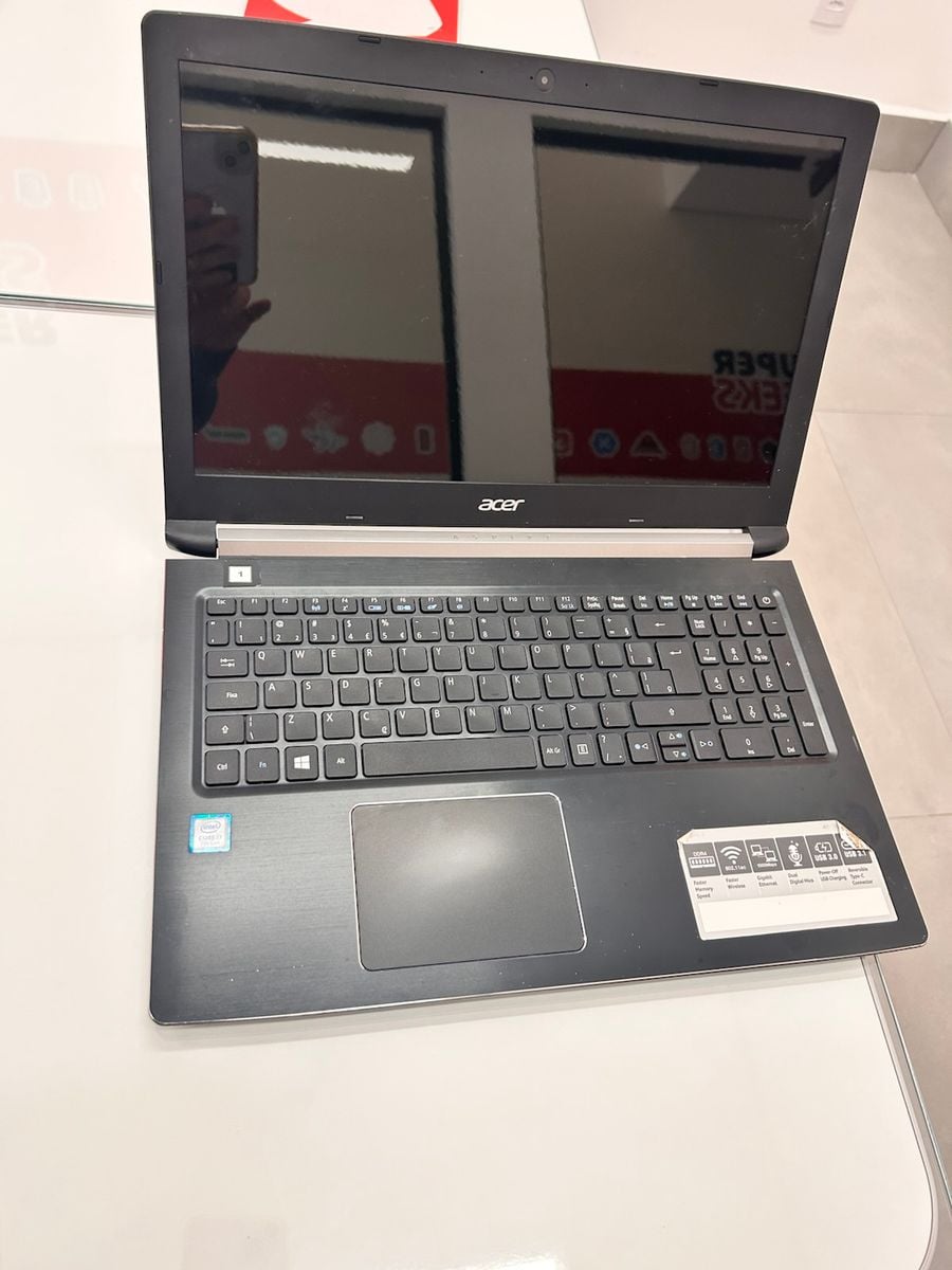 Notebook Acer Aspire I7 7ª Geração 8gb 500gb | Computador Notebook Acer ...